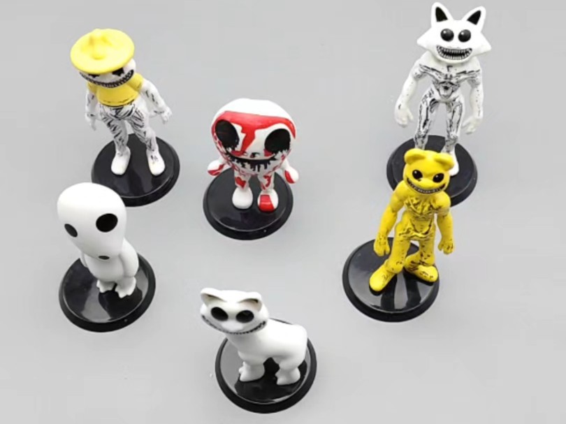 ...来啦,你是喜欢大眼狐狸还是管理员呢?#畸形动物园 #模型手办 #羊驼