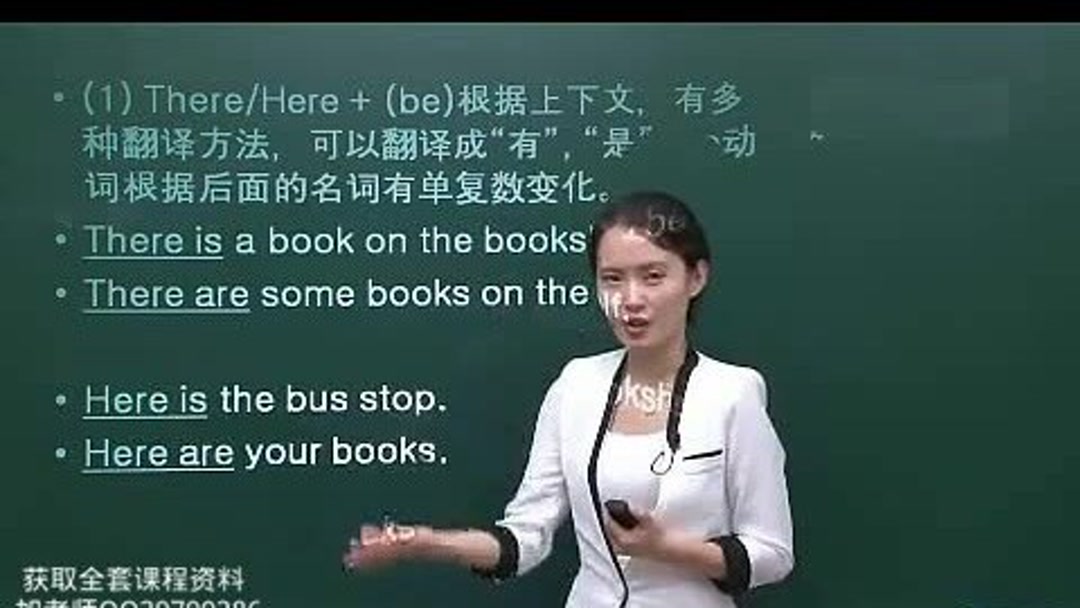 初级英语口语 冠词的用法高清