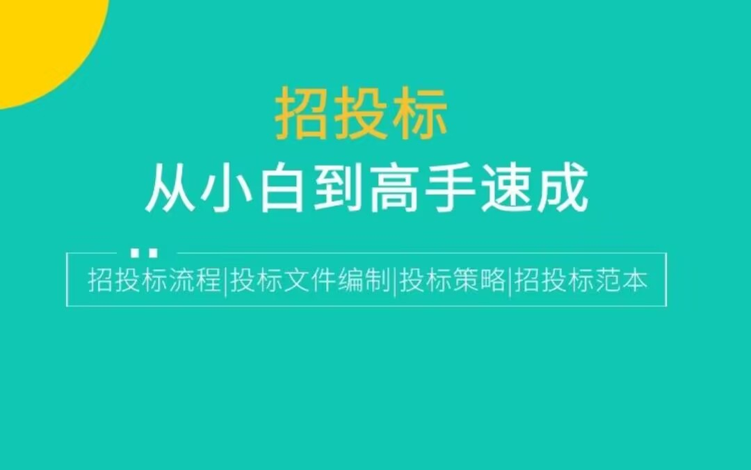 投标报价的基本原则、技巧和关键点