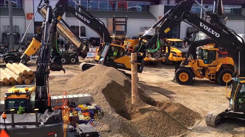 有了这样的工程机械,施工效率将大大提高