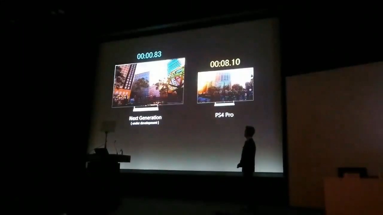 索尼演示下一代PS对比PS4 Pro:硬盘性能碾压(详情见简介)