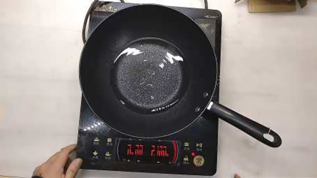 美的电磁炉加热一会就停,老杨化身美食主播!