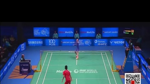 羽毛球比赛锦集 李宗伟家门口再次夺冠 2016大马赛 李宗伟VS谌龙
