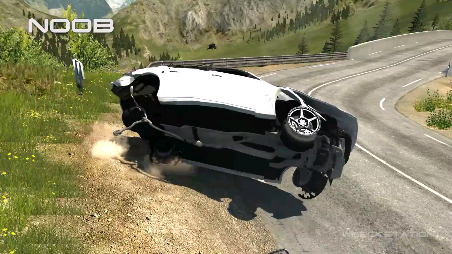 【BeamNG】爆笑集锦——不同玩家面对撞车的不同操作!(菜鸟vs大佬...