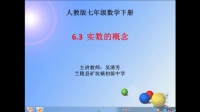 6.3实数的概念-微课