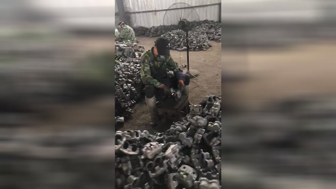 灰口铸铁用高锋利度的 昌利金刚石磨盘工作视频