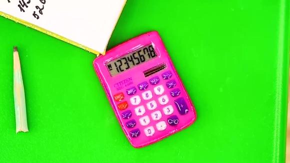 DIY手工:制作迷你计算器