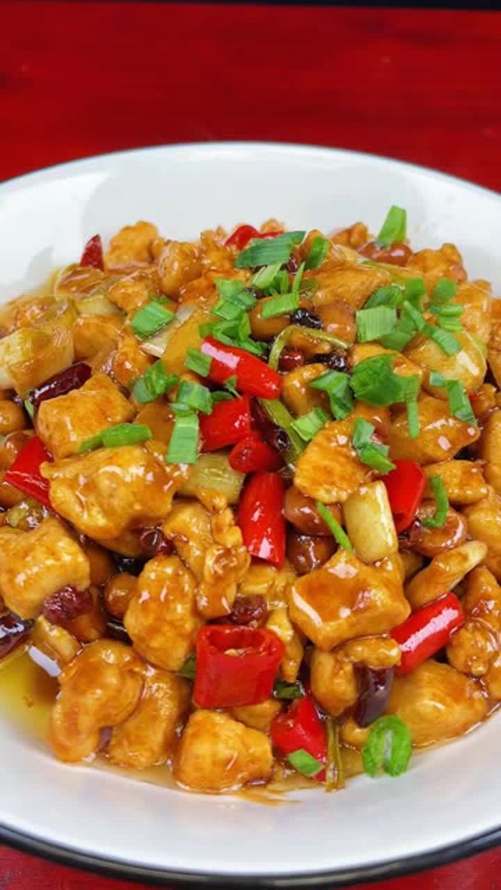 宫保鸡丁 家常菜 分享家常美食教程 做菜