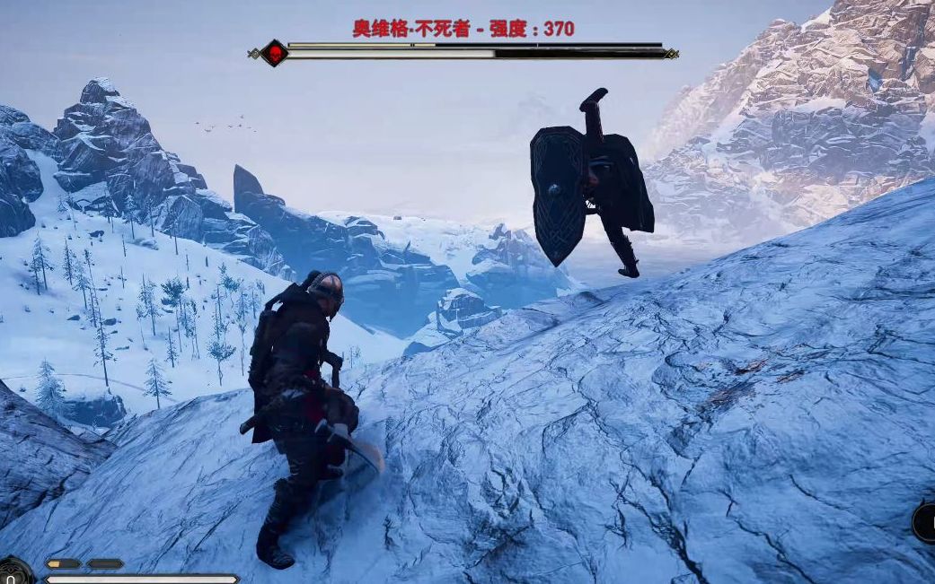 『刺客信条:英灵殿』用丹族斧砍人笑死我了。哈哈