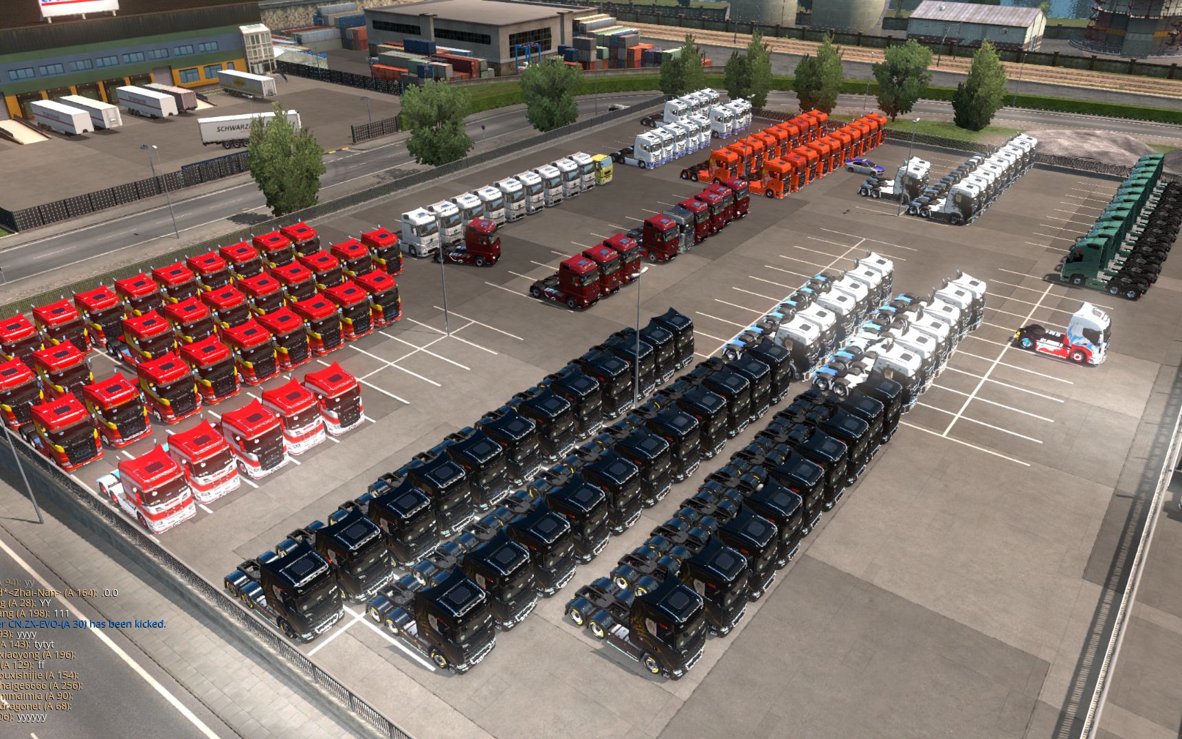 欧洲卡车模拟2 中国振兴车队五周年庆典大联运