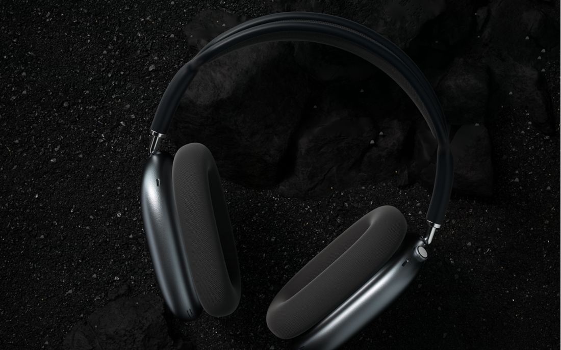 C4D OC 茄子商业实战案例渲染教程耳机暗调场景制作灯光材质详细...