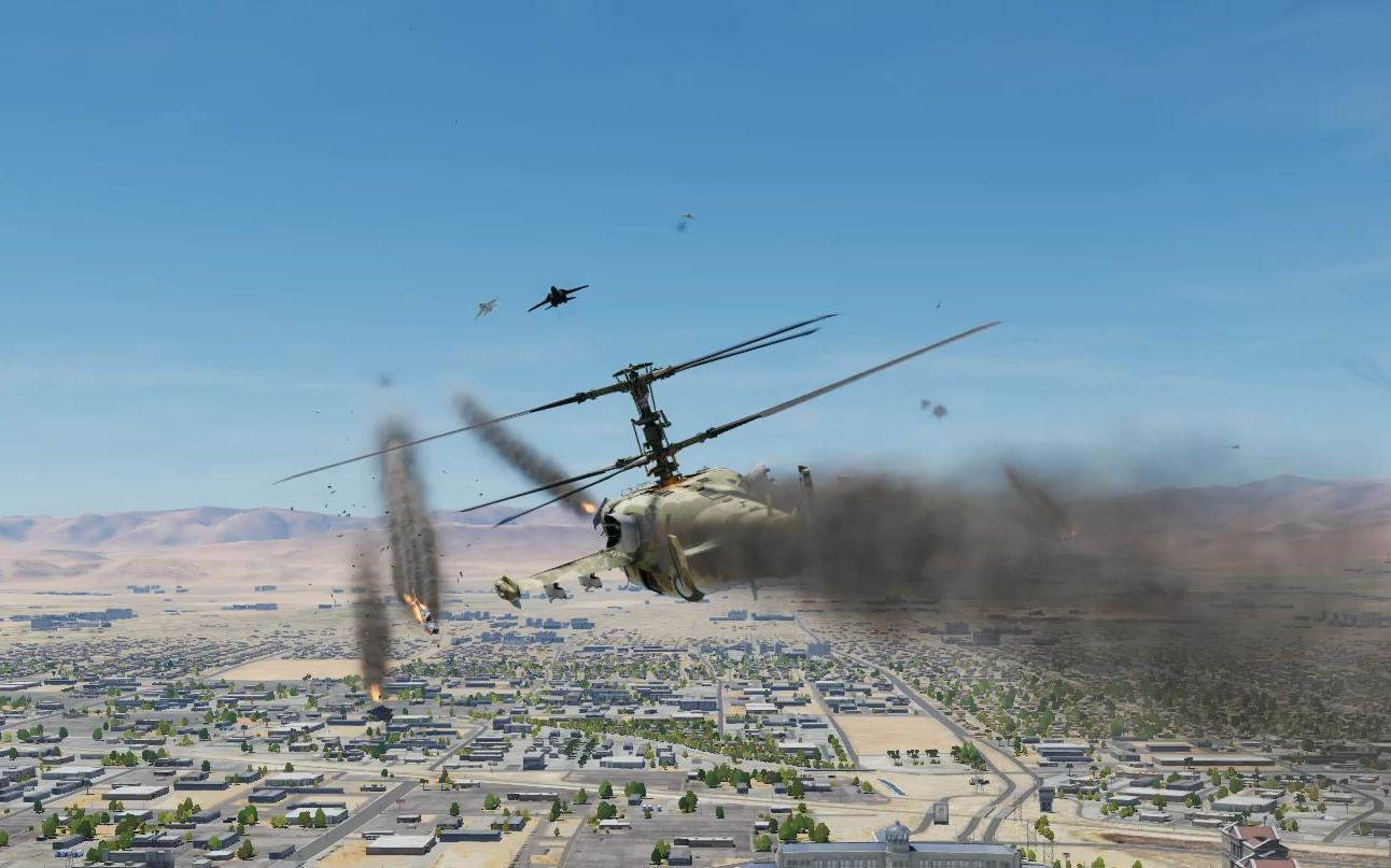 飞机大战:固定翼VS旋翼(BGM加噪)