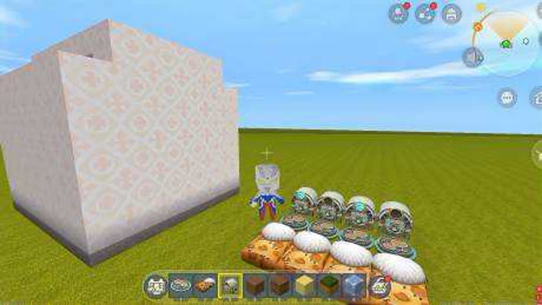 迷你世界奥特曼:家园家具全部出品,小夕在研究天气预报和睡袋?