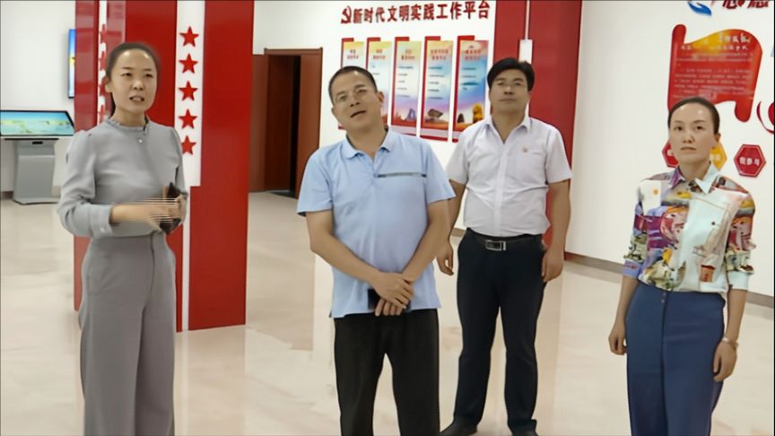 市委宣传部调研金塔县文明单位创建及新时代文明实践中心建设工作