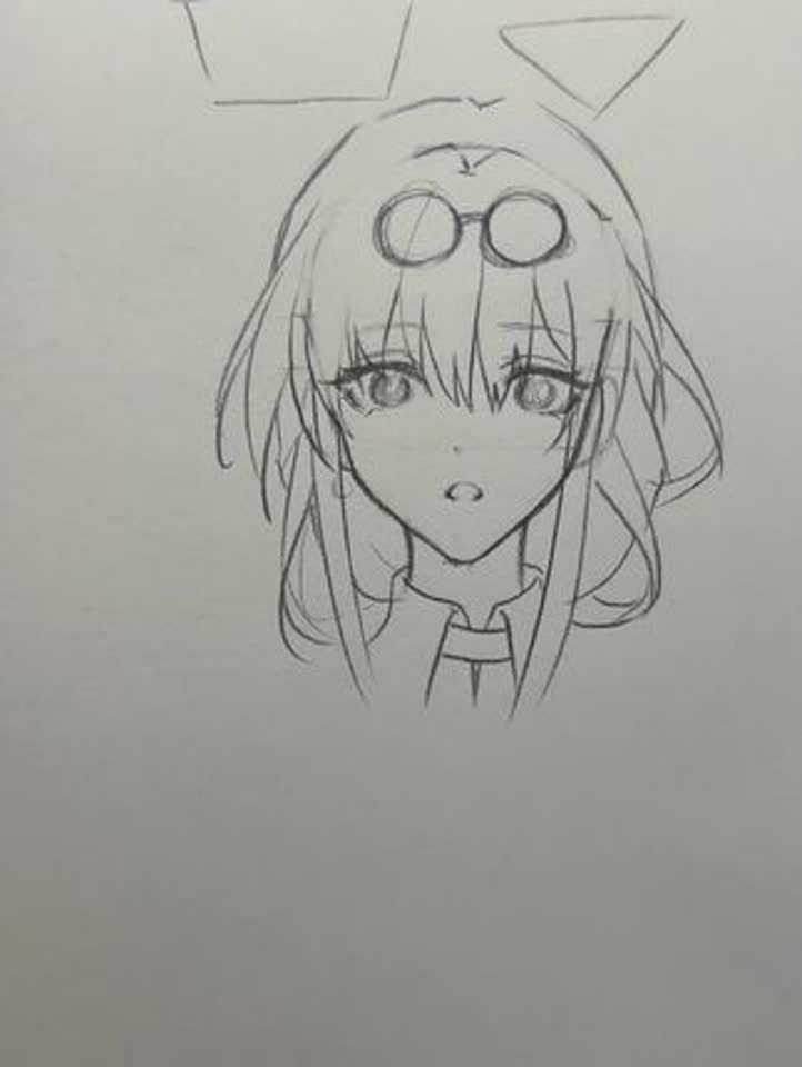 #一起学画画 #绘画教程 #零基础学画画 零基础正脸绘画教学,很简单,...