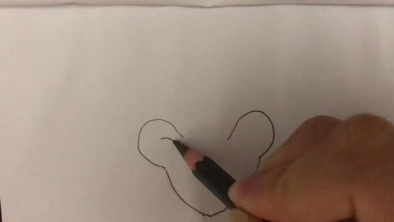 小老鼠怎么画 教小朋友必学的简笔画