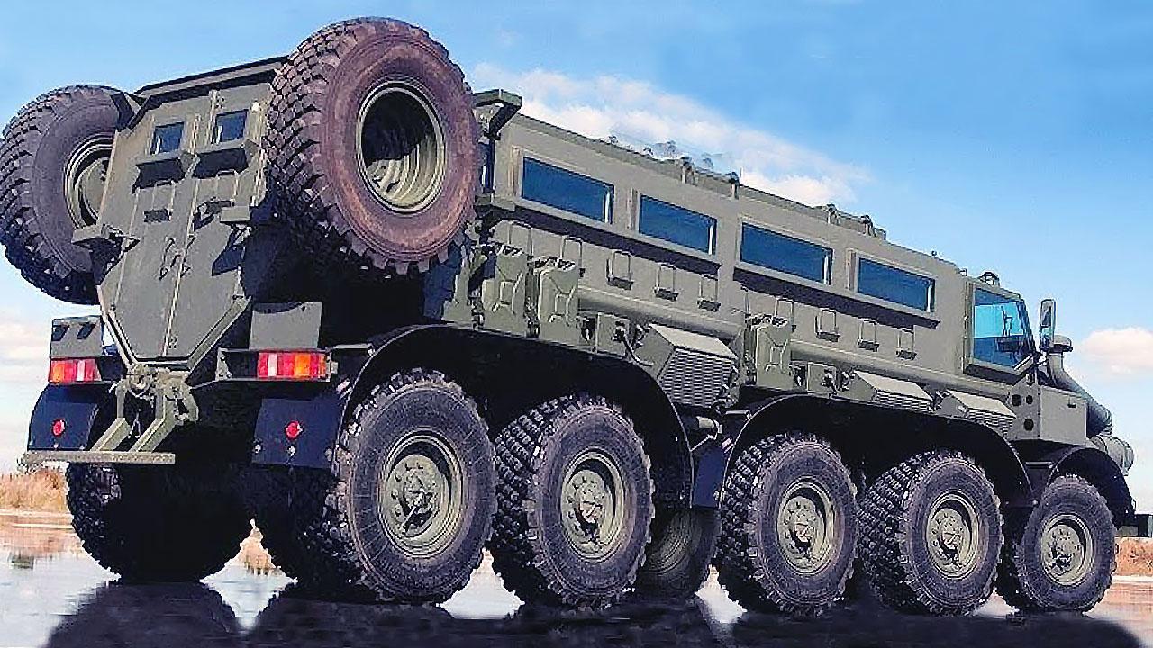 4个难得一见的重型卡车,翻山越岭无所不能