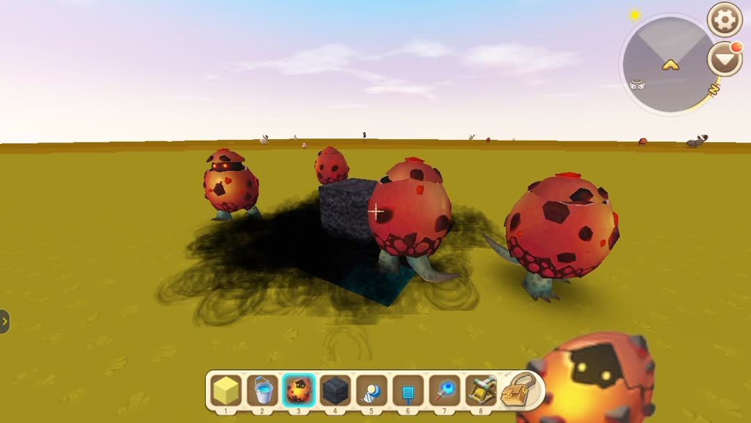 迷你世界:制作专克制爆爆蛋陷阱教程,爆爆蛋都吓哭了