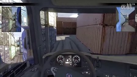 斯堪尼亚重卡模拟-拥挤的集装箱码头完美通关