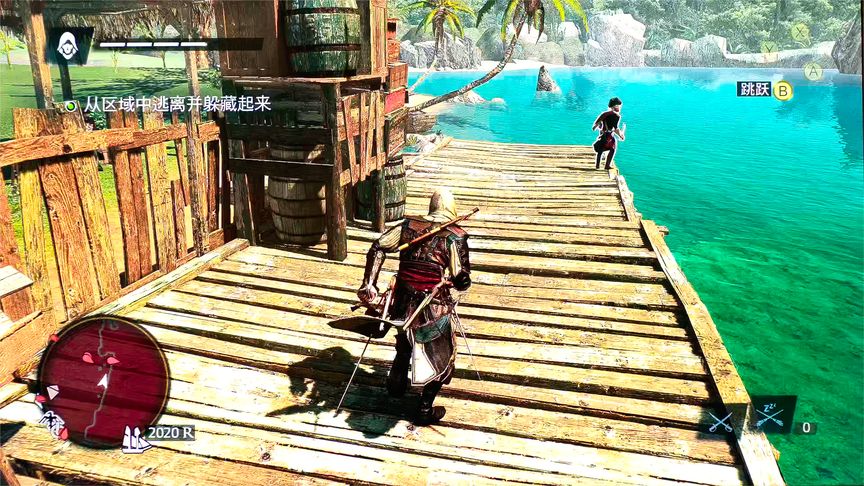 [4K/HDR/拍摄] 刺客信条4:黑旗 第29集 记忆01想象一下我有多惊讶