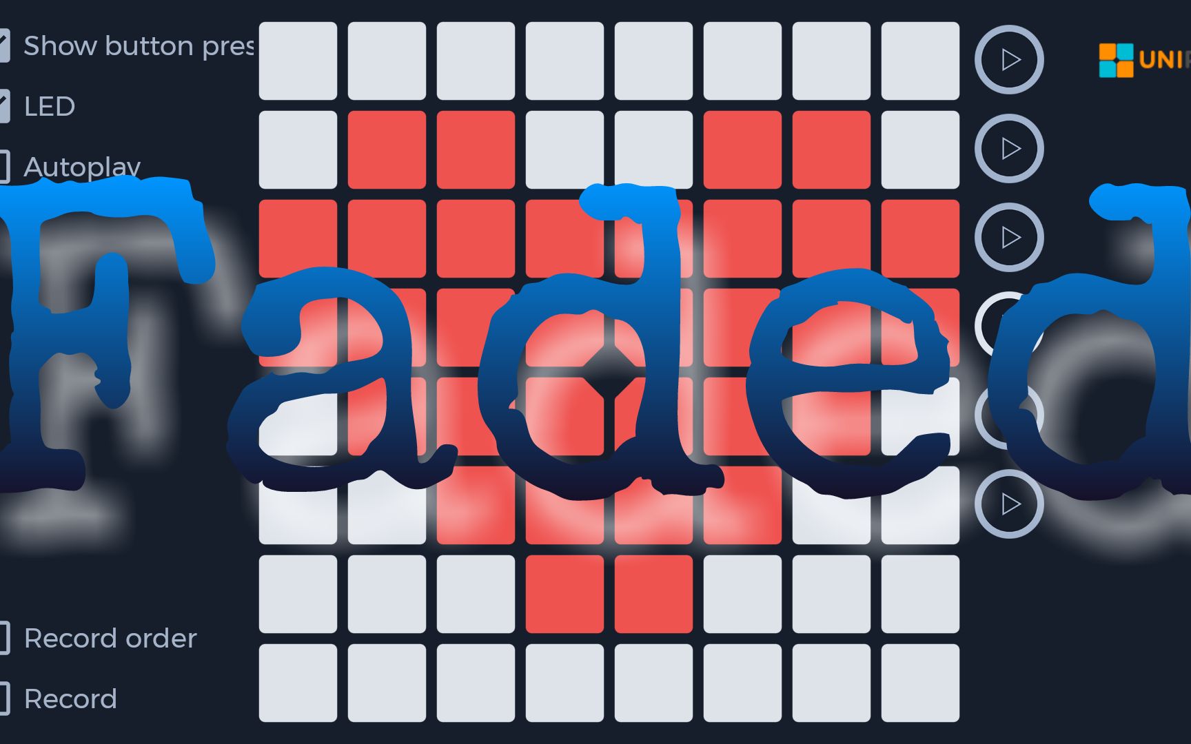 【伪Launch pad】 Faded 一款模拟app-Unipad