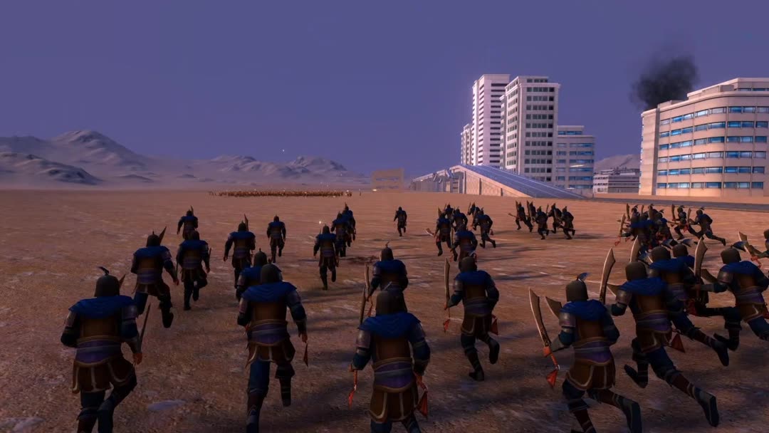 史诗战争模拟器 2万中国士兵vs1000日本士兵