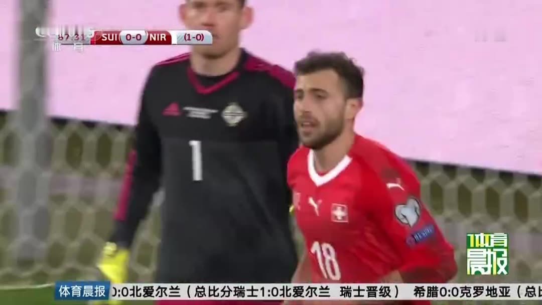 【世预赛】瑞士队获得世界杯决赛圈入场券