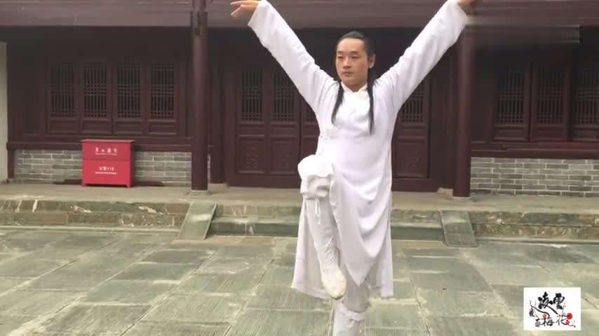 鸟戏华佗五禽戏,模仿鸟展翅飞,简单好学,模仿五种动物动作养生