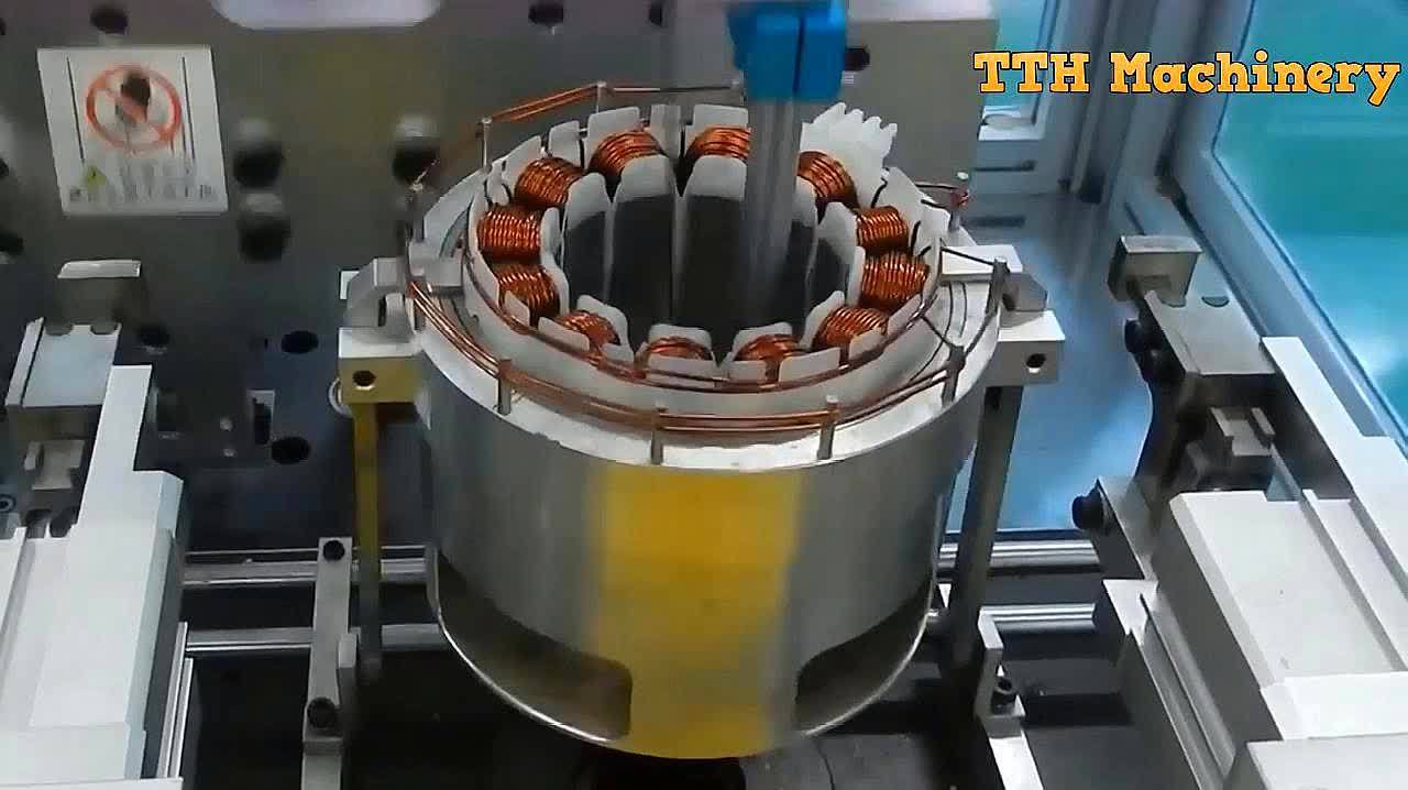 最快的自动线圈绕线机,工作过程令人惊叹