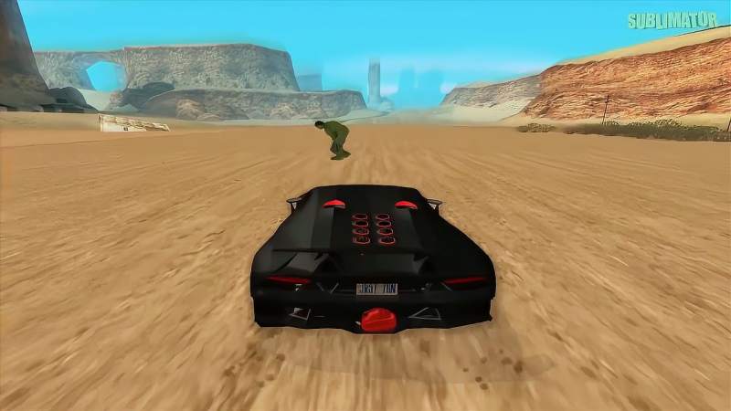 GTA 5绿巨人VS GTA圣安德烈亚斯绿巨人