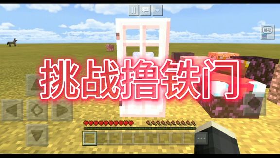 我的世界:今天挑战撸波铁门
