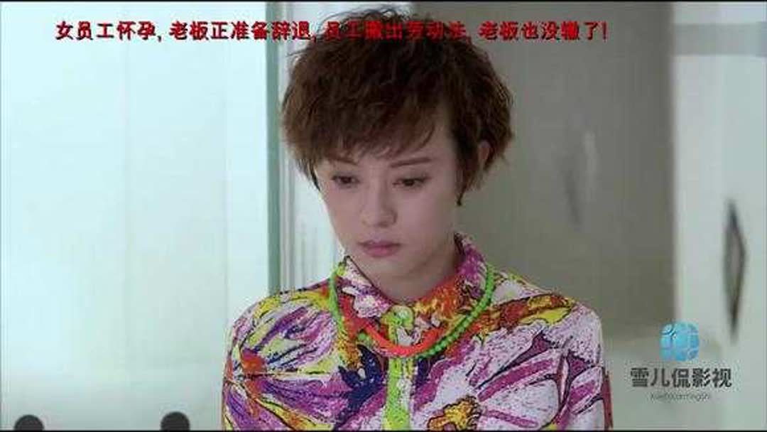 盘点:女员工怀孕遭到老板辞退,孙俪霸气搬出劳动法,老板没辙了