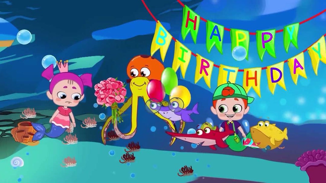 人鱼公主的海底世界【儿童动画】