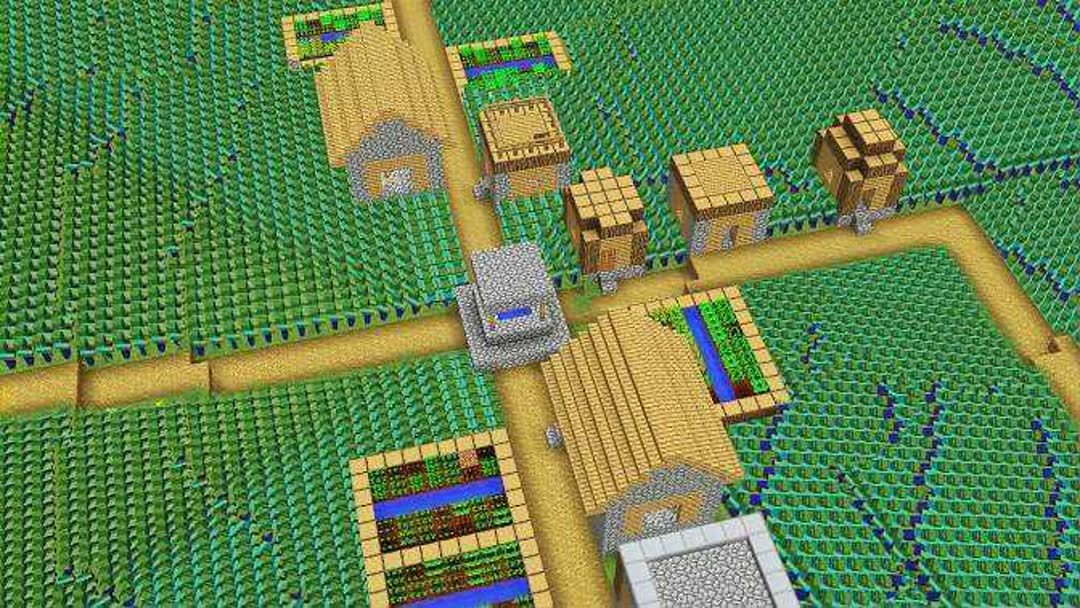 我的世界搞笑:僵尸大军包围全村,菜鸟却把怪物打的落花流血