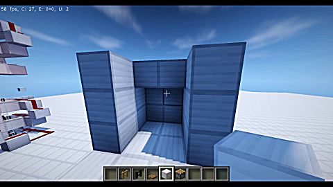 我的世界可上下高速红石电梯(小型)