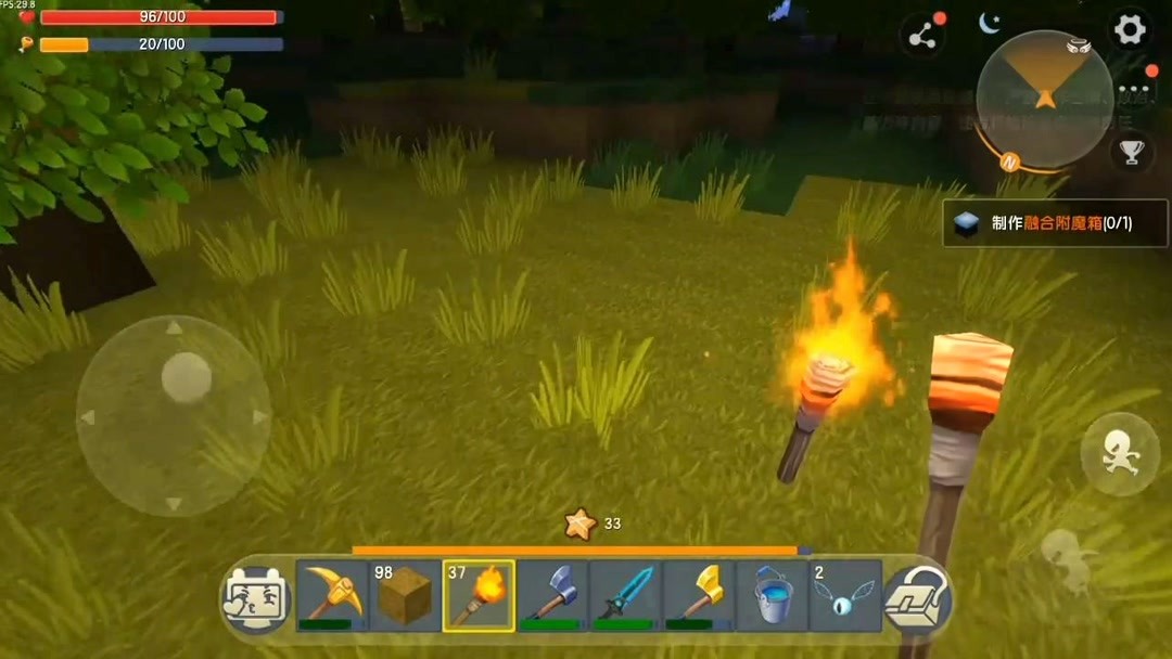 迷你世界冒险模式:野人们太嚣张了必须给它们上一课了