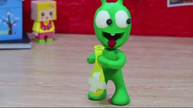 卡通定格动画:可爱又呆萌的小人偶搞笑锦集