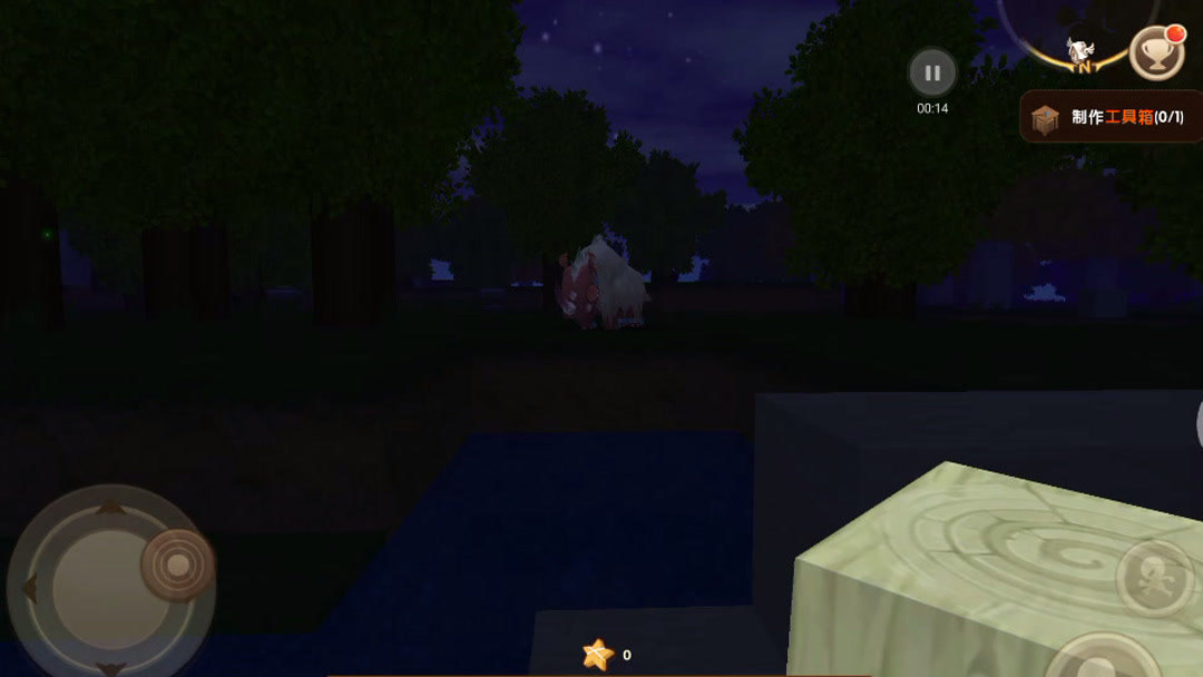 迷你世界黑夜之星找找找