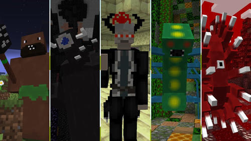 我的世界怪物BOSS模组系列,100多种造型独特的生物