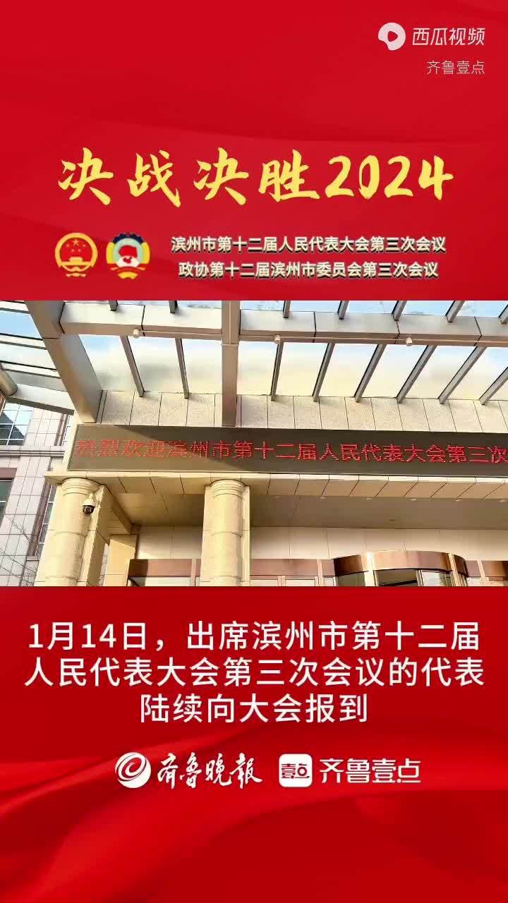 携民意,传民声,滨州市人大代表向大会报到