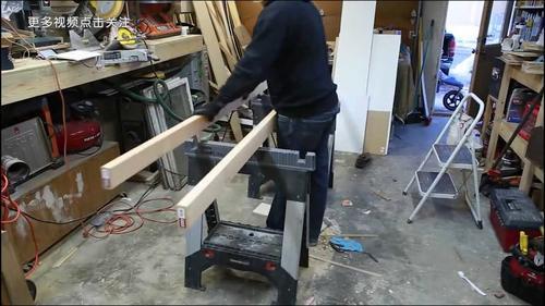 高手自制洞洞木工桌,设计合理功能强大,每个木工的最爱