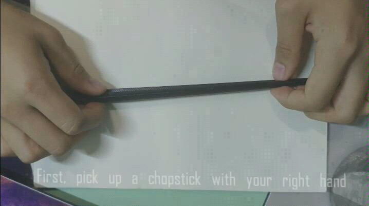 教老外如何正确使用筷子