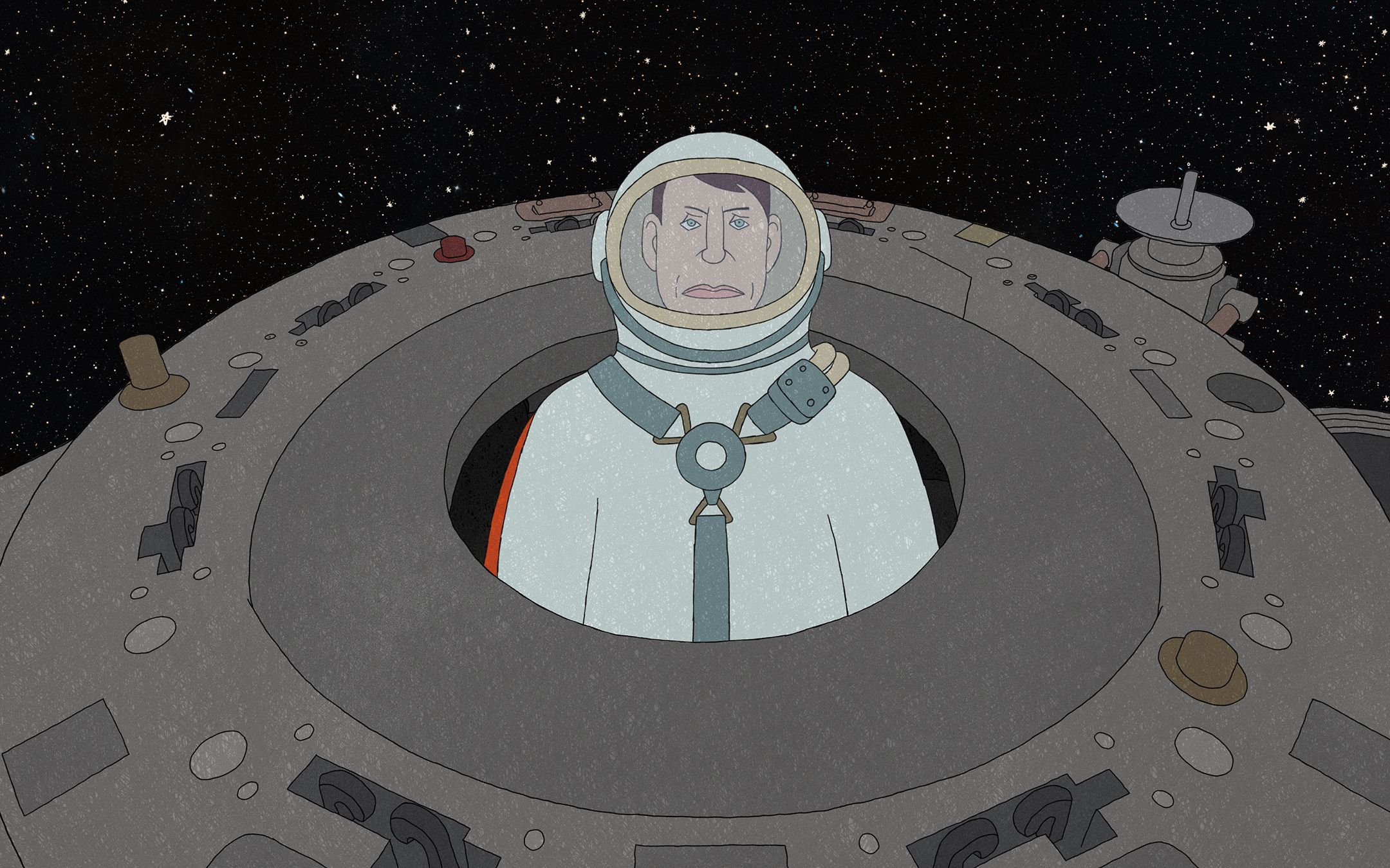 【安纳西提名短片】航天英雄的老年生活 | 《宇航员》Kosmonaut(2020...