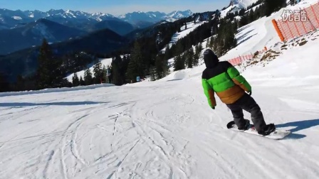 兰帕特一代手持稳定器滑雪拍摄,速度与稳定,效果妥妥的