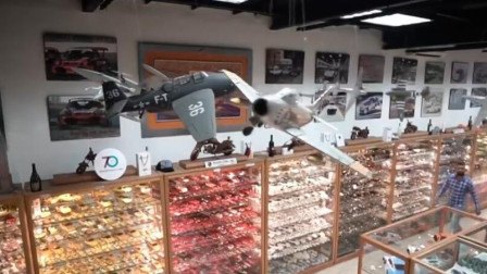 老外花费30年拥有一家模型博物馆,光消防车模型就有4个展柜