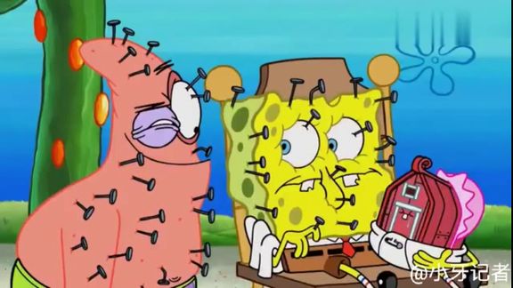 海绵宝宝～海绵宝宝悉心照顾小房子,小房子都成年了