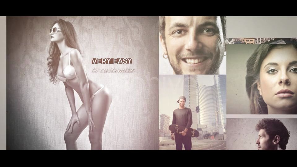 AE模板-时尚照片幻灯片