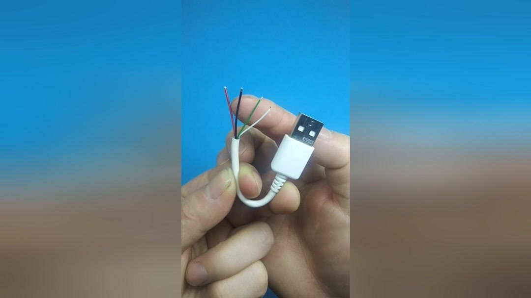 原来USB数据线是这样接线的