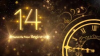 AE模板-颁奖典礼庆祝活动跨年2019新年倒数60秒倒计时时钟片头