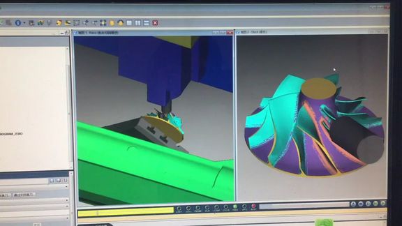 UG与VT无缝链接仿真叶轮使你达到至高境界!